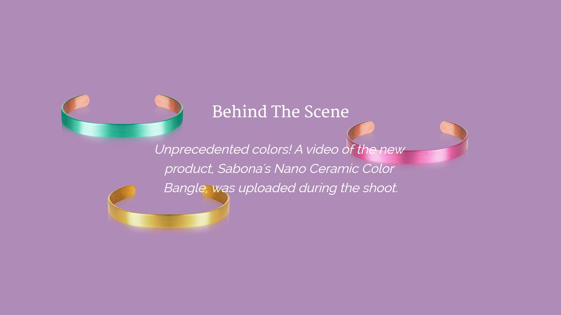 All new Sabona Colour bangles – SABONA